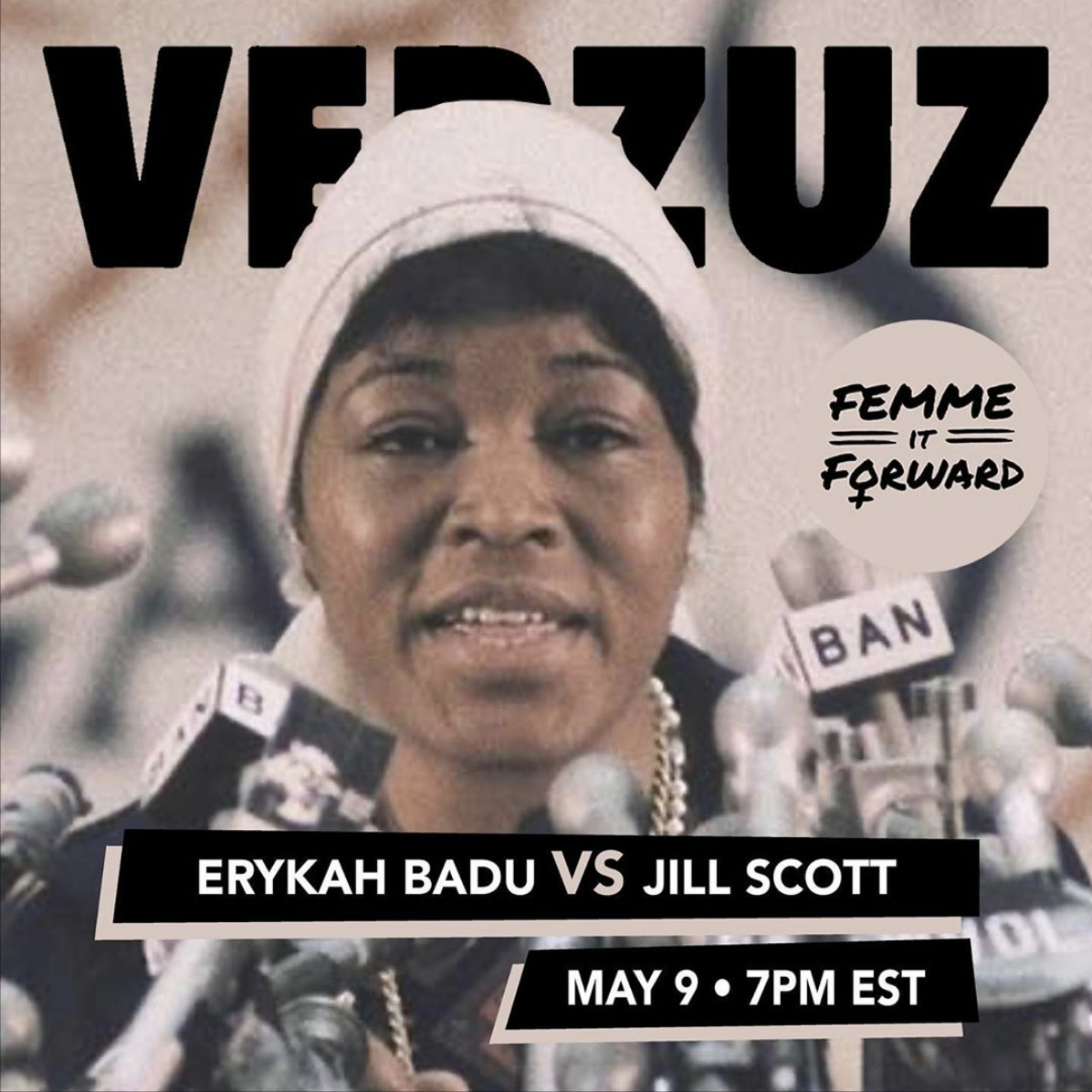 Erykah Badu & Jill Scott To Be The First Female "Versuz" IG Live Battle ...